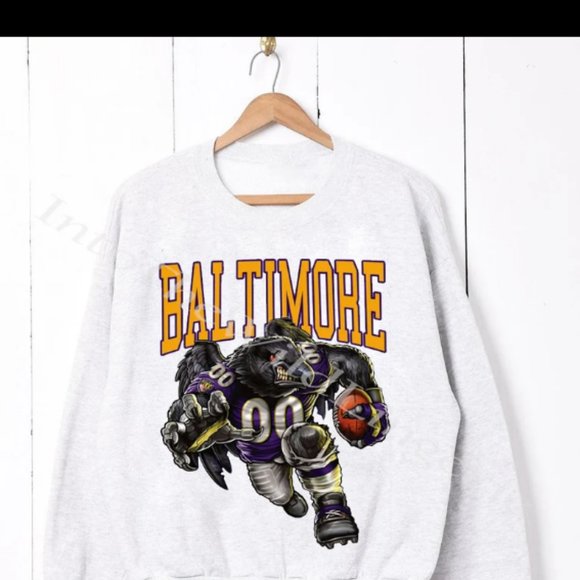 Shirts | Vintage Baltimore Shirt Retro Football Team Crewneck Shirt Fan ...